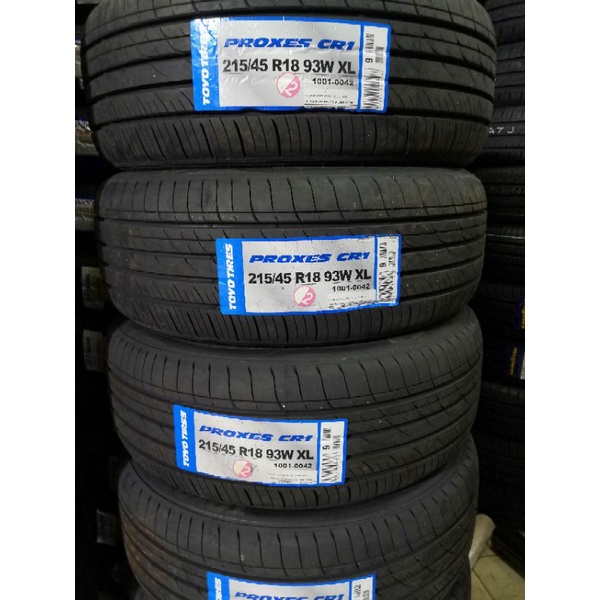 215/45/18 Toyo Proxes CR1 Tyre Tayar | Shopee Malaysia