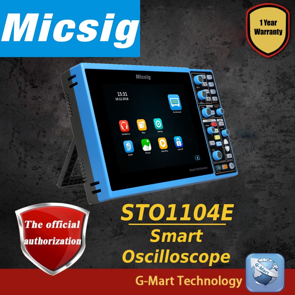 [Pre-book] Micsig STO1104E Smart Oscilloscope (Free Oscilloscope ...