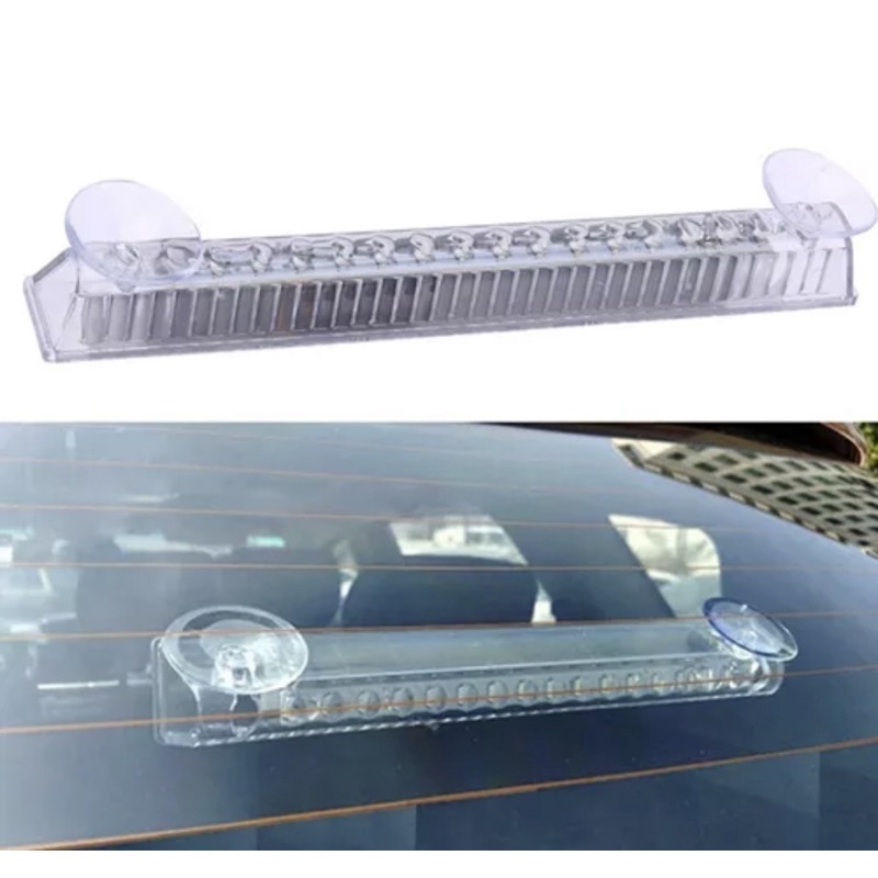 Car LED Solar Power Alarm Lamp Universal Security System Warning Flash ...