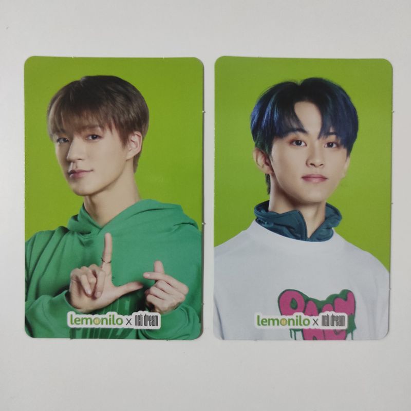 Official PC NCT DREAM JENO MARK Lemonilo Photocard | Shopee Malaysia