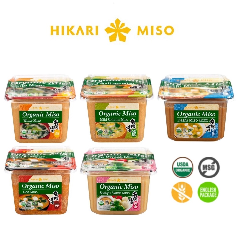 Hikari Organic Miso Japanese Miso Paste 日本有機味噌 | Shopee Malaysia