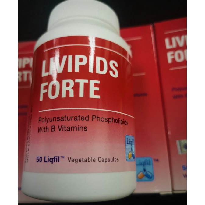 LIVIPIDS FORTE (50 LIQFIL VEGETABLE CAP) POLYUNSATURATED PHOSPHOLIPIDS ...