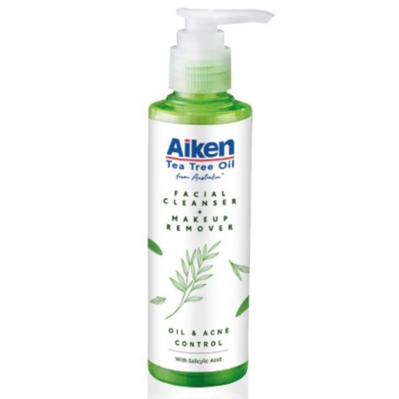 AIKEN Tea Tree Oil Acne Facial Product Cleanser Toner Moisturizer ...