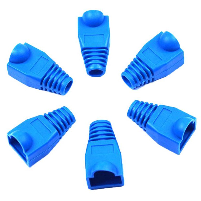 RJ45 Protect Boot Caps / Plug Cap Network Cable Strain Relief Boot ...