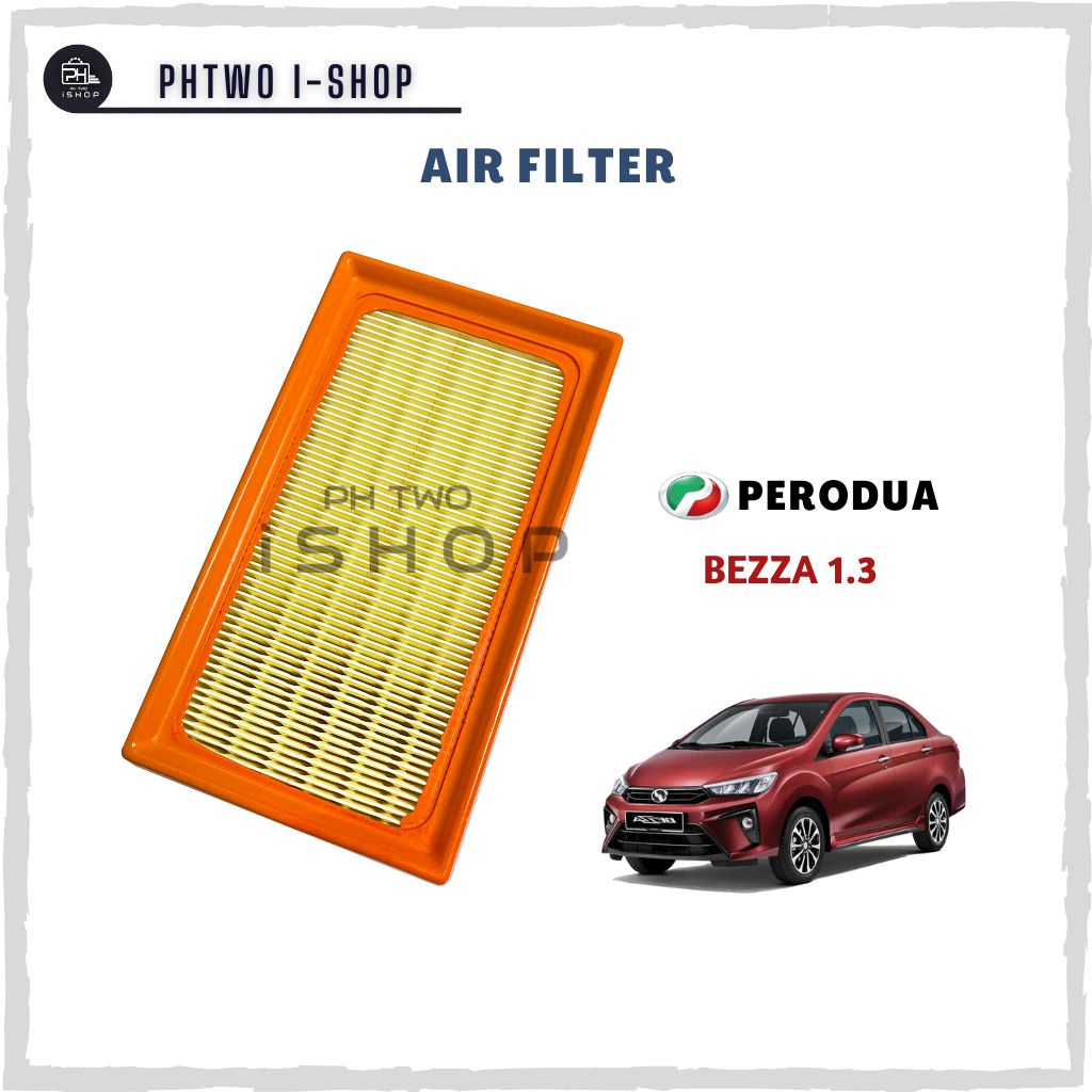 AIR FILTER - PERODUA BEZZA 1.3 17801-BZ130 [READY STOCK] | Shopee Malaysia