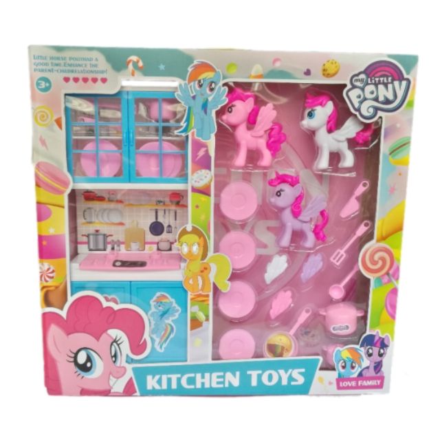READY STOCK! My Little Pony Pretend Play Kitchen Set | Shopee Malaysia