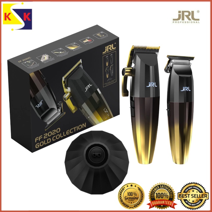 JRL Pro Clipper & Trimmer Combo Set FF2020 Gold Collection | Shopee ...
