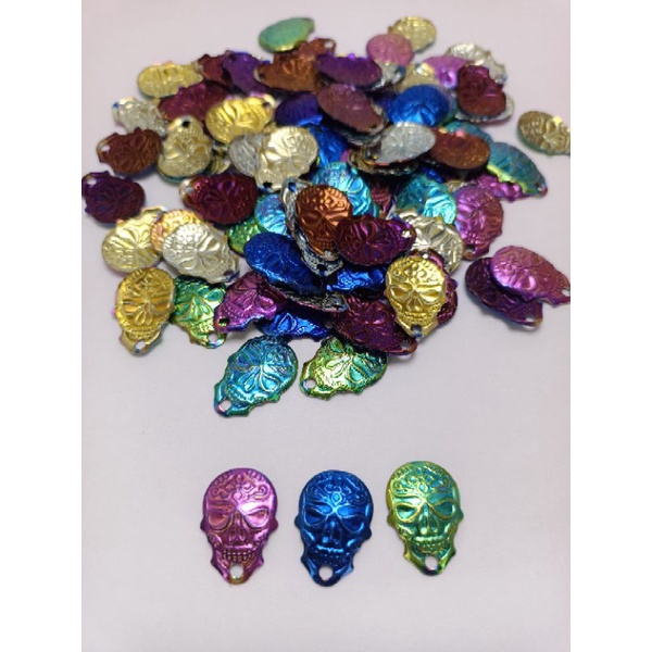 Tai Tei Leaves Willow With Rubber Frog 10 Frogs (Skull Head Leaves ...