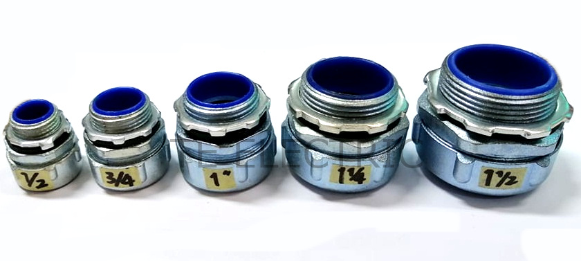 HEAVY DUTY GI FLEXIBLE PVC COATED ADAPTOR 16mm 1/2 " / 20mm 3/4" / 25mm ...