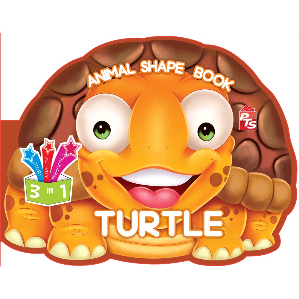 Animal Shape Book - Turtle (L200) | Shopee Malaysia