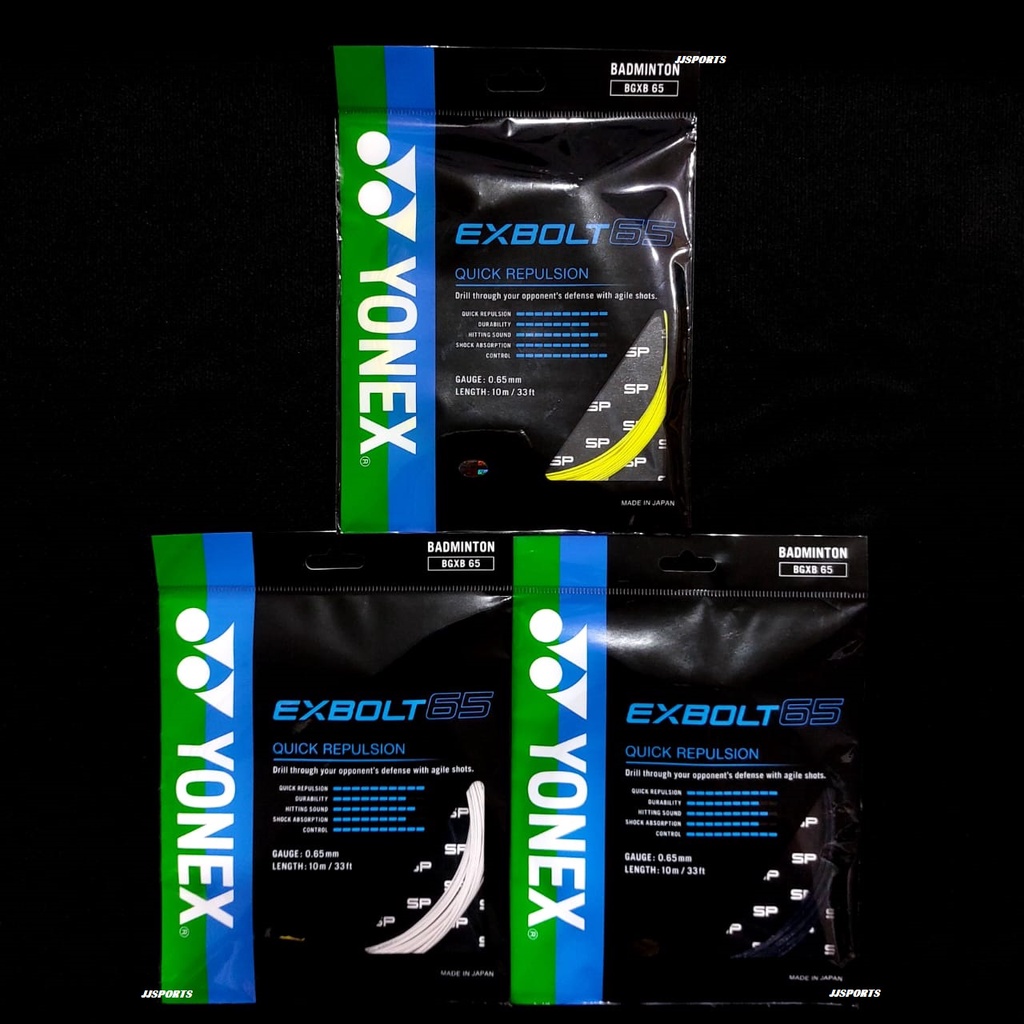YONEX STRING EXBOLT 65 (ORIGINAL) | Shopee Malaysia