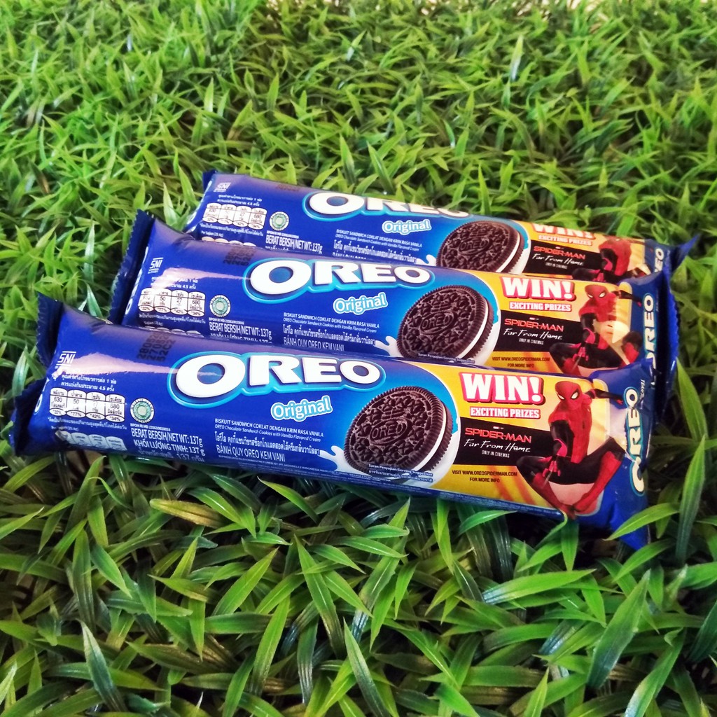 Oreo Original Roll / Vanilla Packaging 137 Gr + Extra 20% (Exp.2020 ...