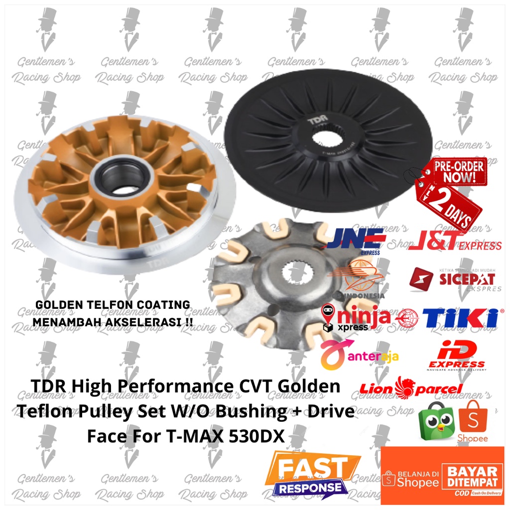 Yamaha TMAX 530 DX Malossi Variator Pulley With Drive Face TDR RACING ...