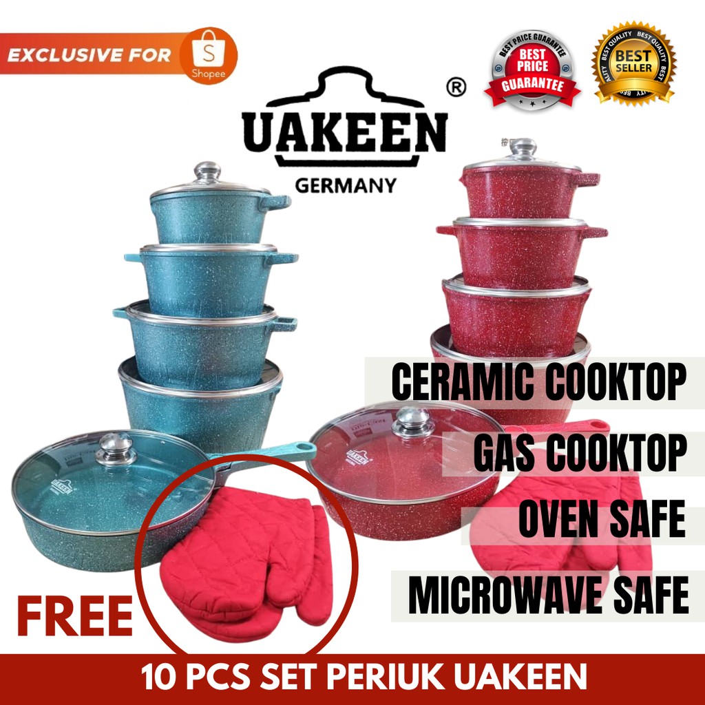 Vaken Uakeen Periuk Rendang Periuk Batu Granite Induction, Granite ...