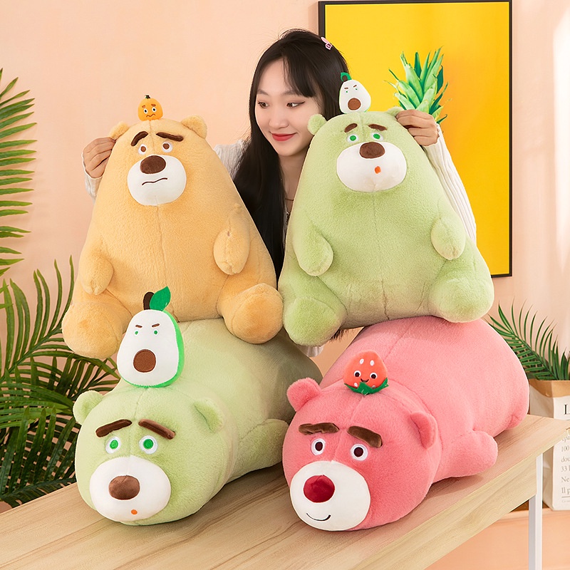 Hugging Fruit Bear Soft Stuffed Toys Cute Plushy For Birthday Gift ...