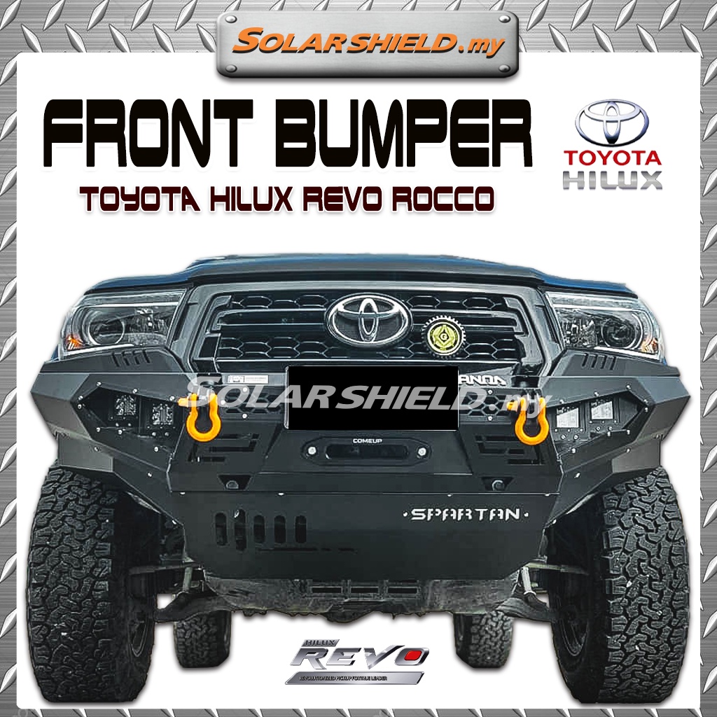 Toyota Hilux Revo Rocco Armando 4x4 Spartan Front Bar Bumper 4x4 Bumper ...