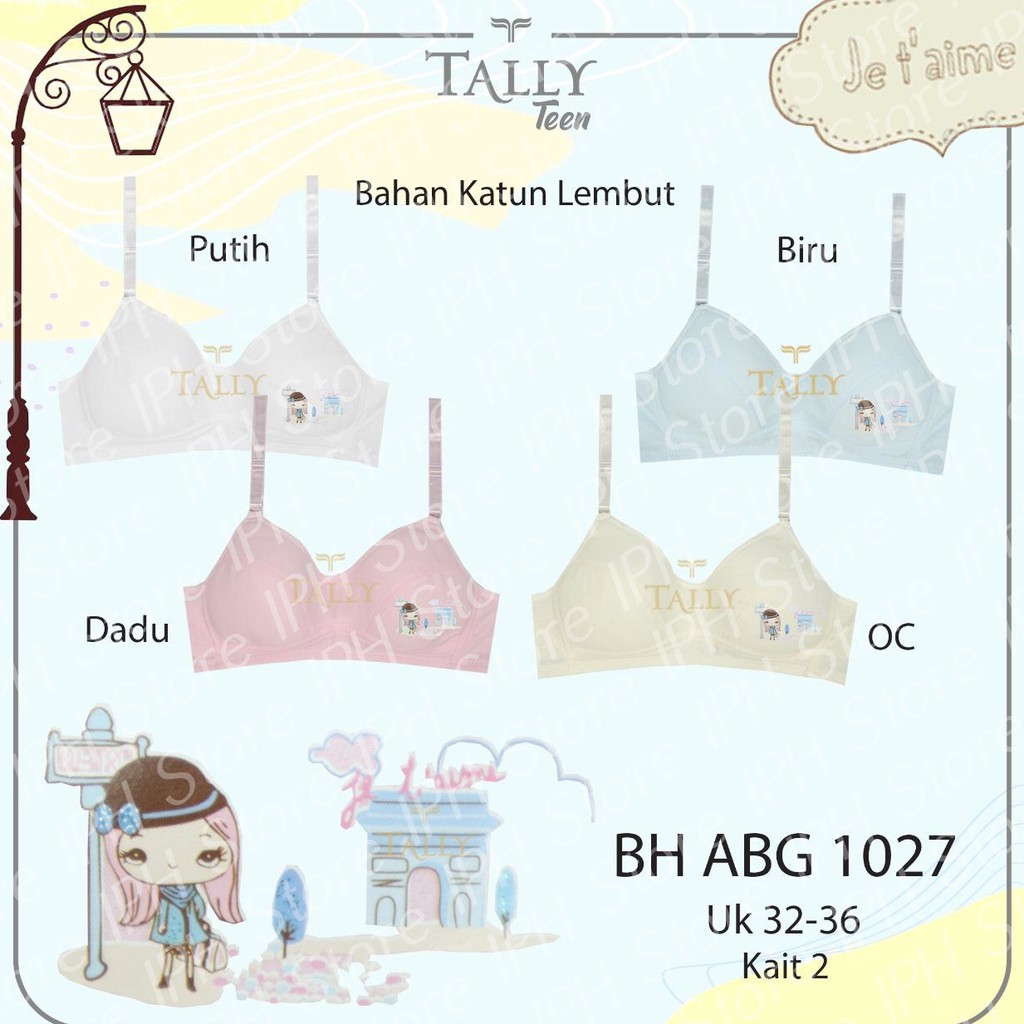 Tally 1027 Teen Bra | Shopee Malaysia