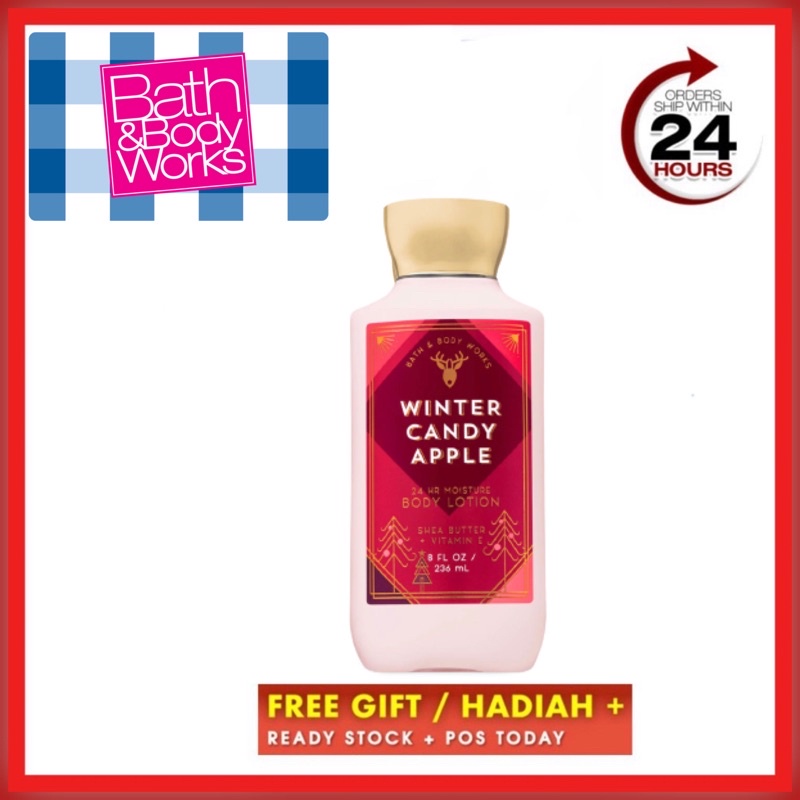 🔥READY STOCK🔥 Winter Candy Apple Body Lotion | Shopee Malaysia