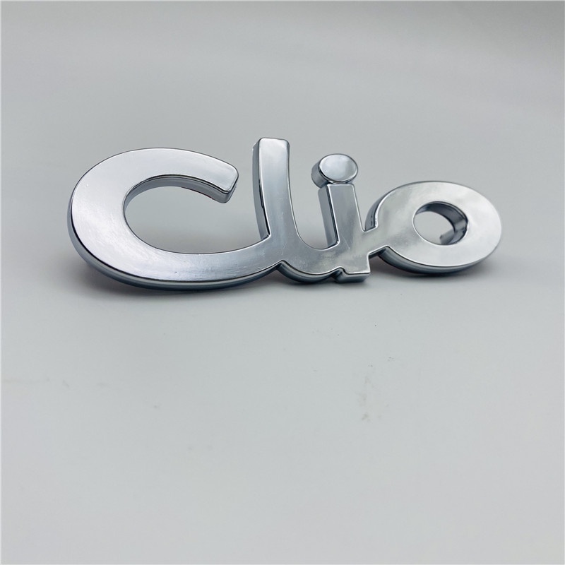 For Renault Clio MK2 Trim Emblem With 2 Pins Rear Trunk Logo Nameplate ...
