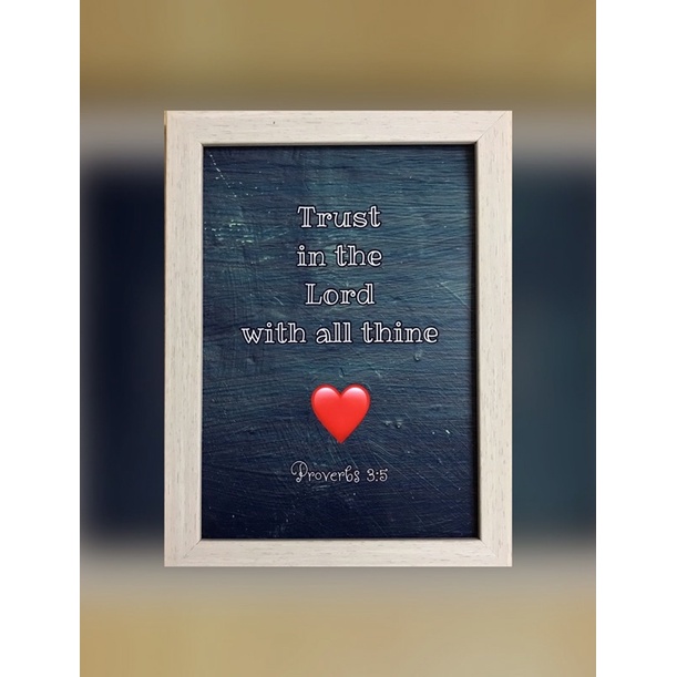 🌈 New Christian Decorative Bible Verse Frame, Home Decoration, Standing ...