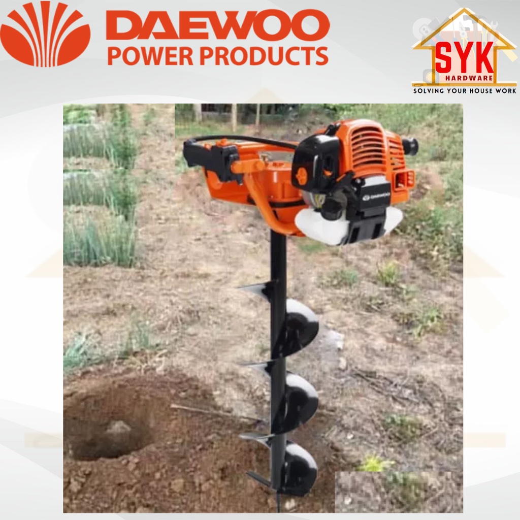 SYK Daewoo DAEA520 Earth Auger Proline Machine Hole Ground Drill Auger ...