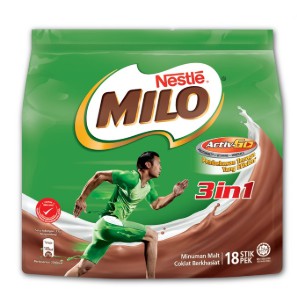 Milo Instant 3 in 1 Active Go Chocolate Malt | Shopee Malaysia