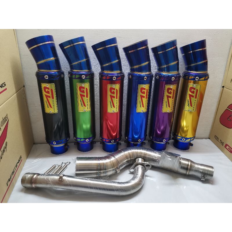 🔥 💯%Original🔥 GL Racing Big Cock Ekzos Pipe 28mm/32mm SRL110/SRL115 ...