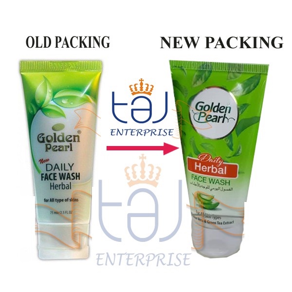 GOLDEN PEARL Herbal FACE WASH OIL CONTROL 110 ML 100% Original From Pakistan & FREE GIFT (New ...