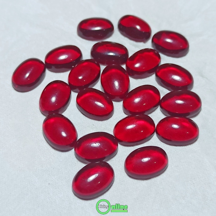 MERAH Siam RED / DELIMA RED GEMS STONE 14MM | Shopee Malaysia