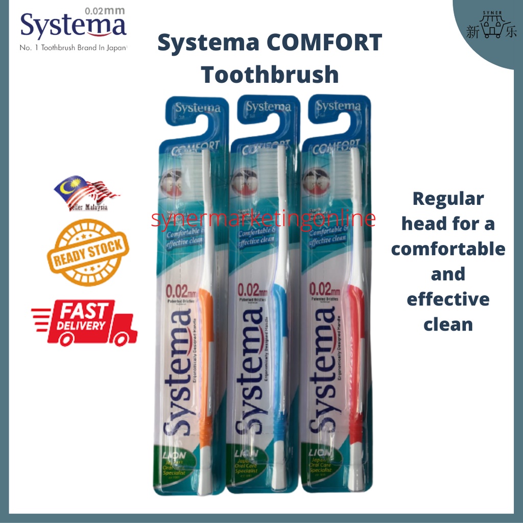 Systema 0.02mm Comfort Full Head Soft Toothbrush | Shopee Malaysia