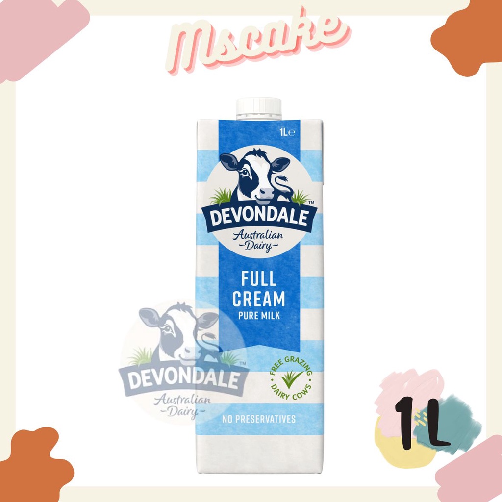Devondale 100% Pure Milk 1L ( Long Life Milk Australia) | Shopee Malaysia