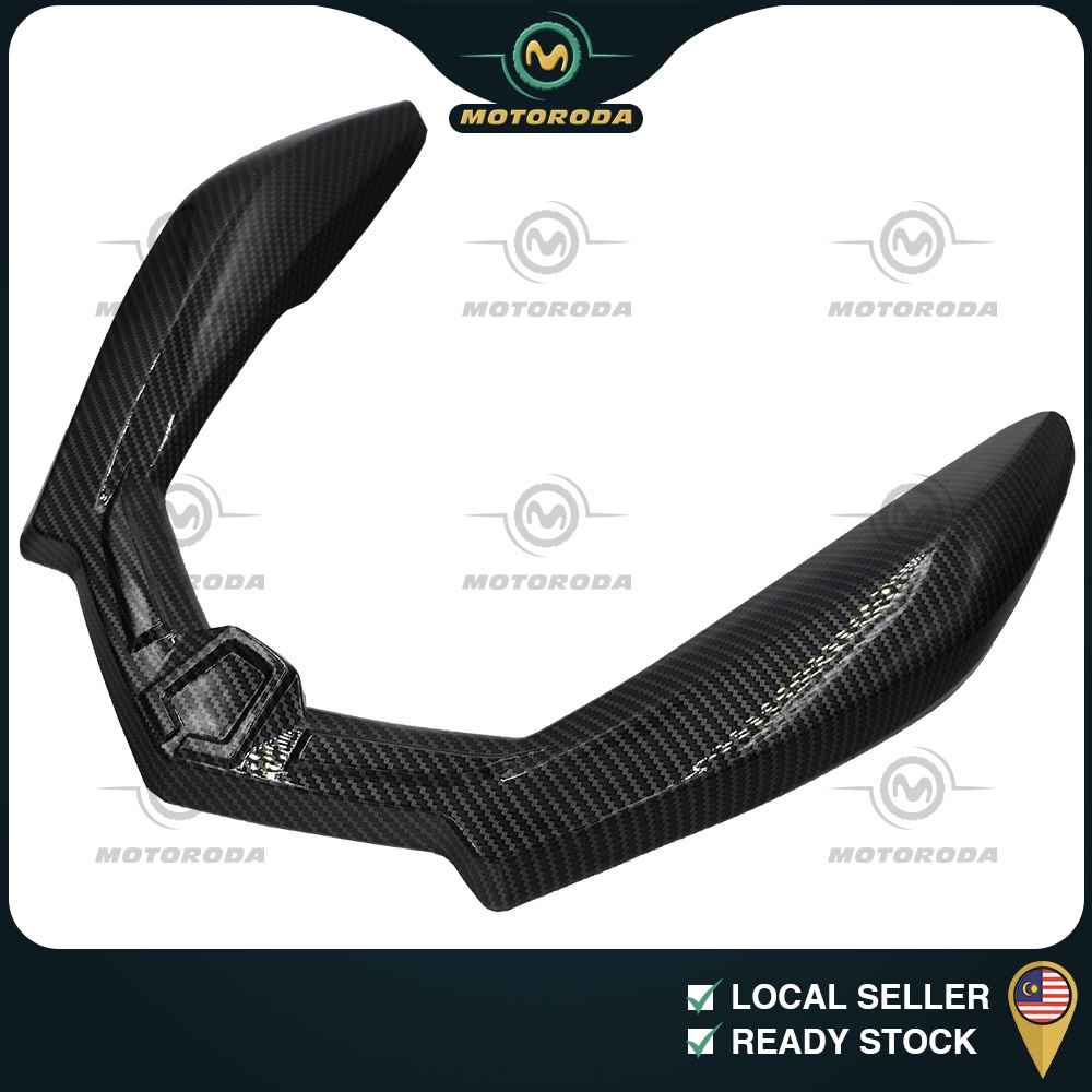 Rapido NMAX 2020 L Bar Spoiler Cover (Carbon) | Shopee Malaysia