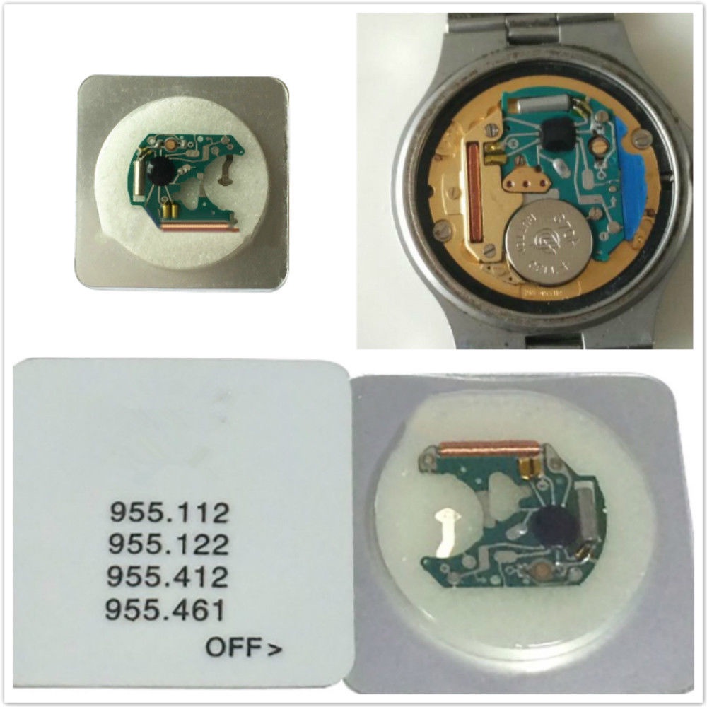 Quartz Watch Movement Circuit Board For ETA 955.122 955.112 955.412 955 ...