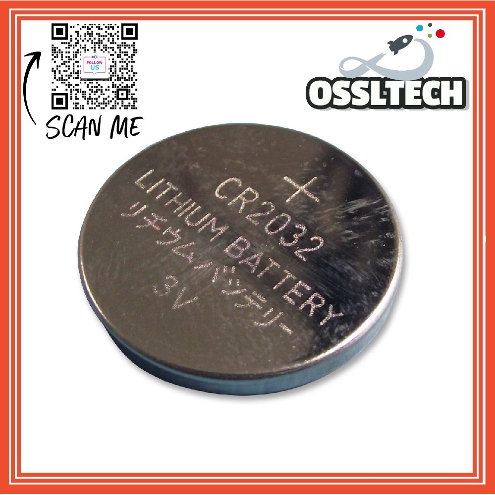 Lithium Battery CR2032 BR2032 3V Coin cells cmos 20mm*3.2mm Acer Asus ...