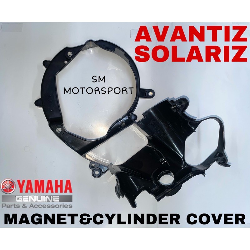 EGO AVANTIZ SOLARIZ MAGNET COVER FAN COVER SET YAMAHA 100% ORIGINAL HLY ...