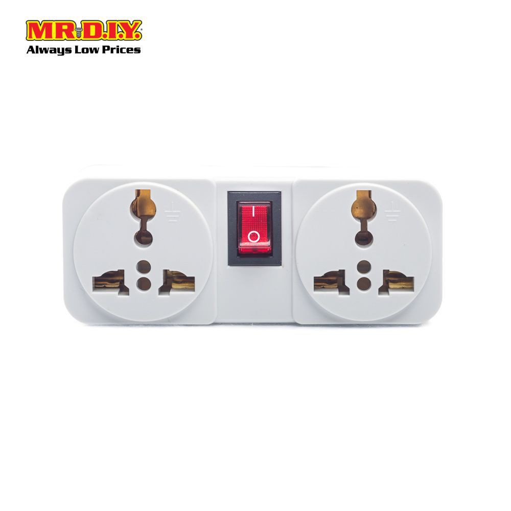 NARKEN Double Travel Adaptor (250v) | Shopee Malaysia
