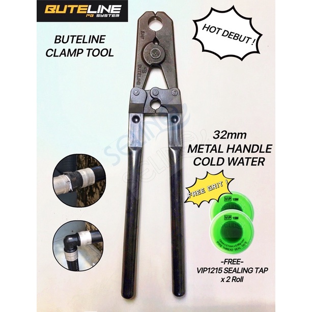 COLD WATER & HOT WATER BUTELINE CLAMP TOOLS | Shopee Malaysia