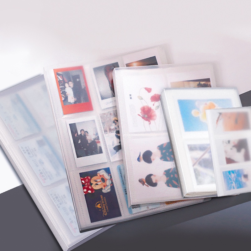 Transparent PVC Interstitial Album Book Multi-Size Photo Album | Shopee ...