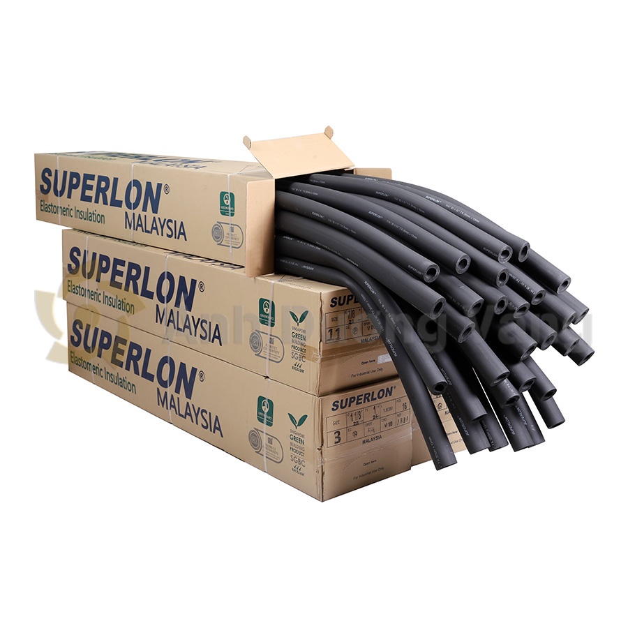 SUPERLON / INSULFLEX INSULATION AIRCOND PIPE HD FOR COPPER PIPE 6 Feet ...