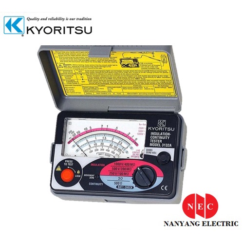 Kyoritsu 3132A Analogue Insulation-Continuity Tester | Shopee Malaysia
