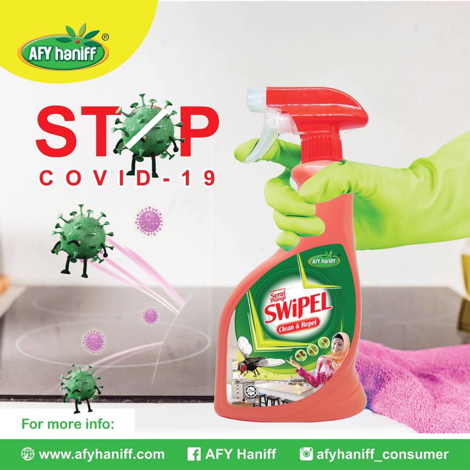 Serai Wangi Insect Repellent Afy Haniff Spray 650ml Swipel Clean ...
