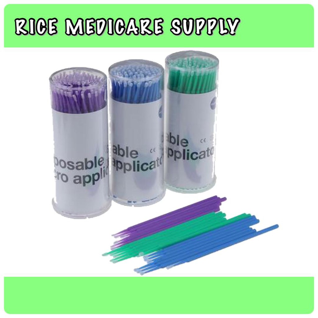 [READY STOCK] Dental Microbrush Applicator (Bendable)/ Eyelash ...