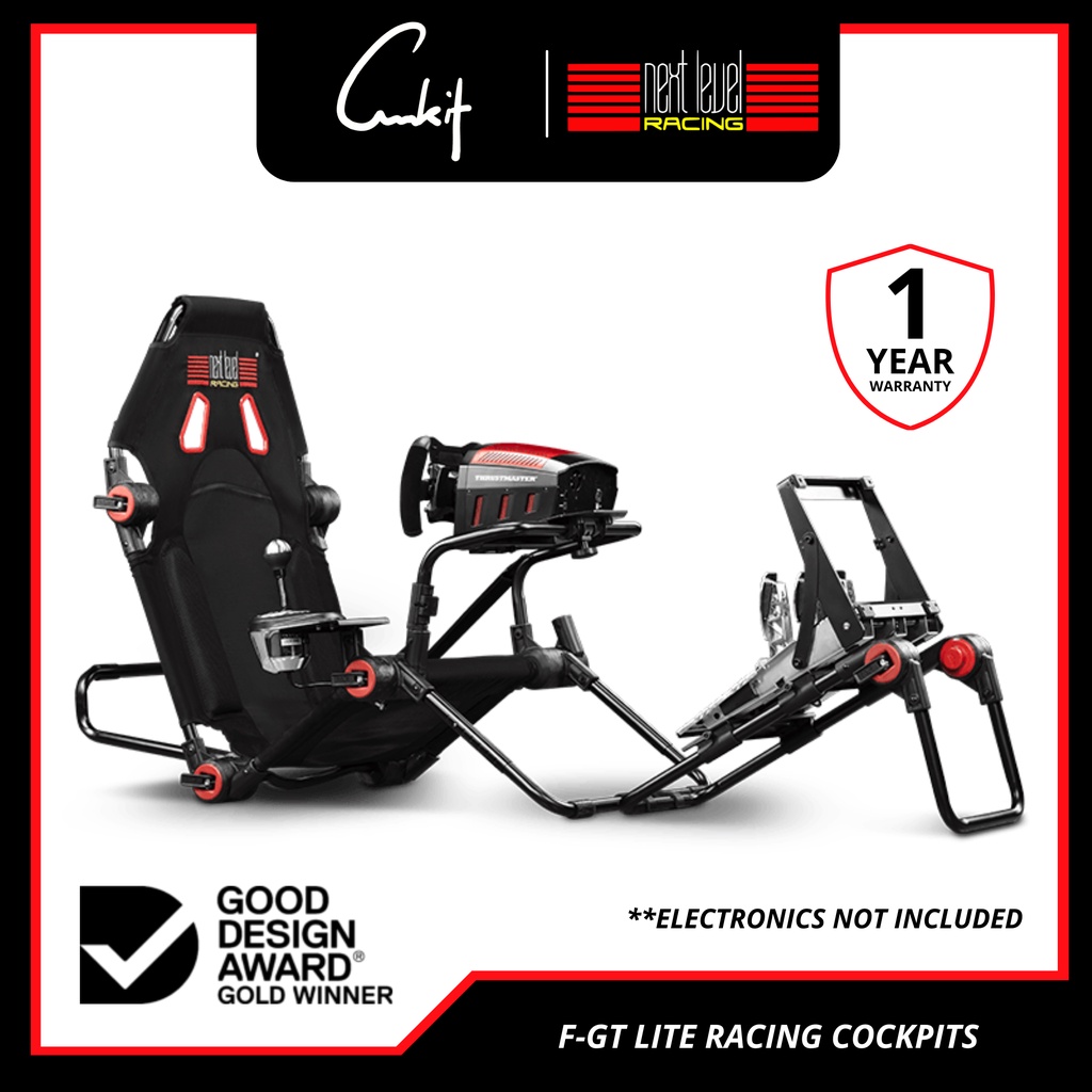 08.08 SALE 】NEXT LEVEL Racing F-GT Lite Racing Simulator Cockpits PS4 ...