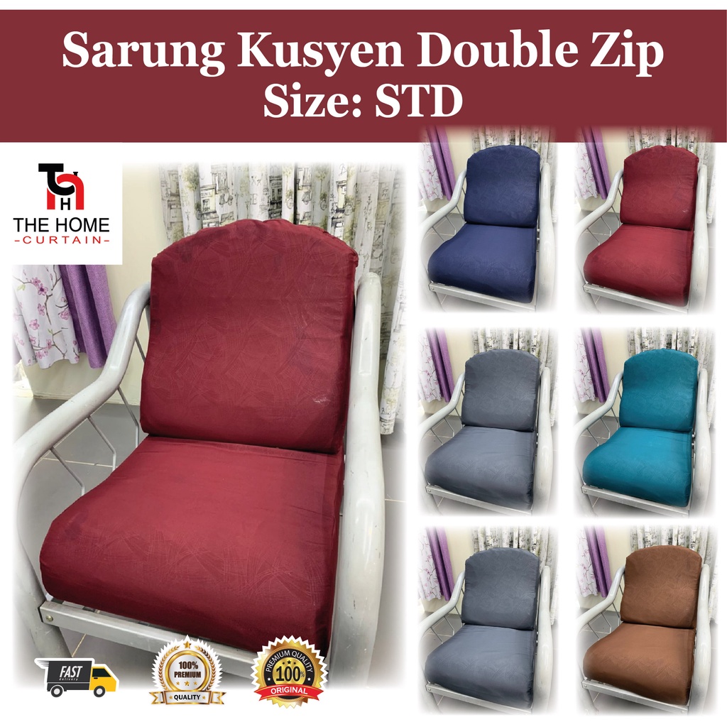 𝑹𝒆𝒂𝒅𝒚 𝑺𝒕𝒐𝒄𝒌!!🌸 RAYA Sarung Kusyen Bujur Bulat Standard Round Double Zip ...