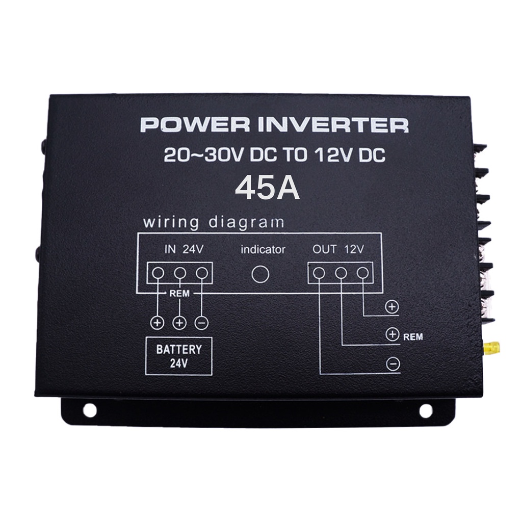 24V to 12V Car DC Power Electric Buck Transformer Converter 10A 15A 20A 30A 45A 60A Truck Lorry ...