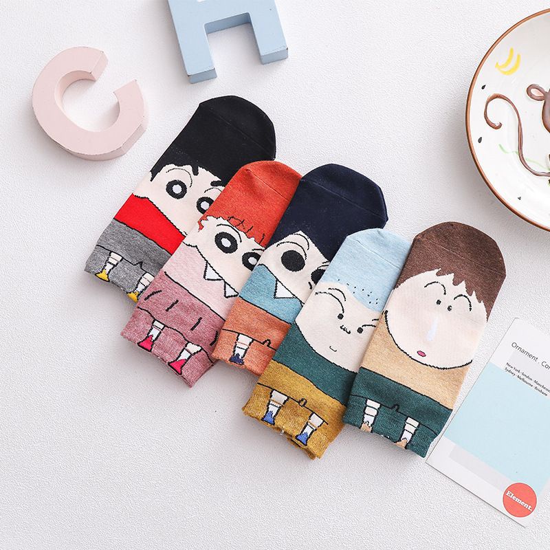 Japanese Cartoon Sock Socks Women | Shopee Malaysia
