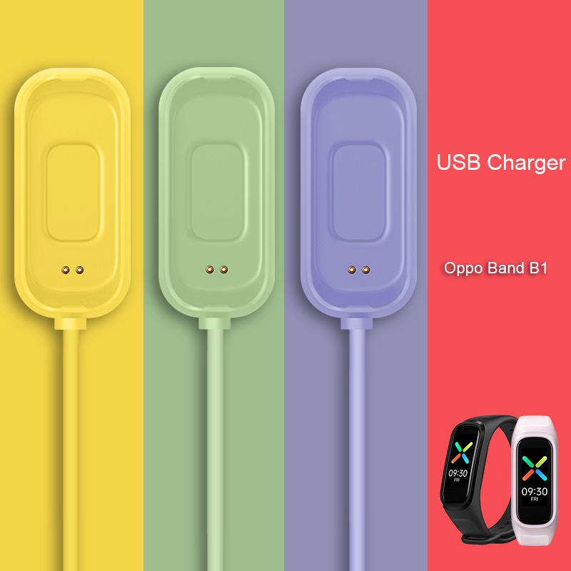 Macaron Color USB Charger for Oppo Band B1 Smart Watch Magnetic Charger ...
