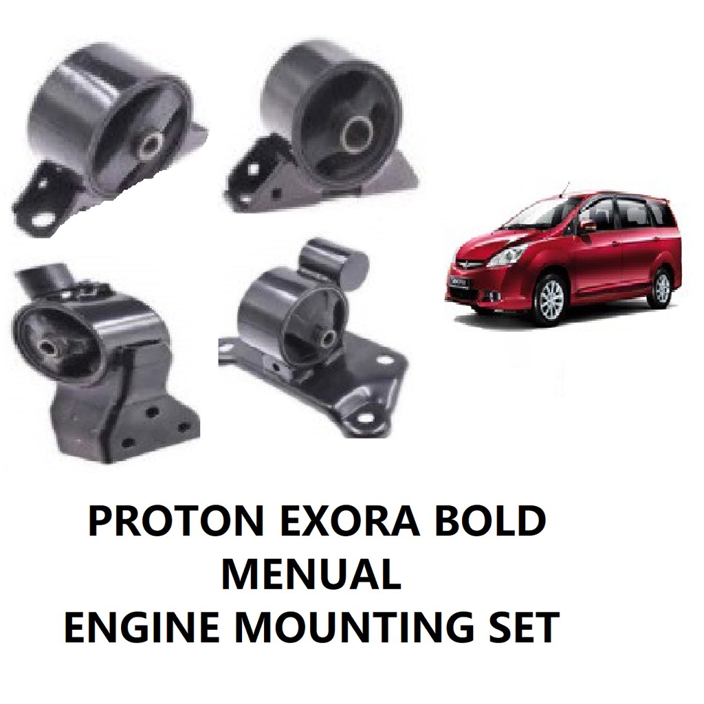 PROTON EXORA BOLD ENGINE MOUNTING SET MENUAL | Shopee Malaysia