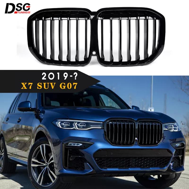 For BMW G07 X7 2019-Present SUV Front Bumper Kidney Racing Grill 2 Slat ...