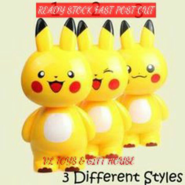 POKEMON PIKACHU RECHARGEABLE LED TABLE LAMP | Shopee Malaysia